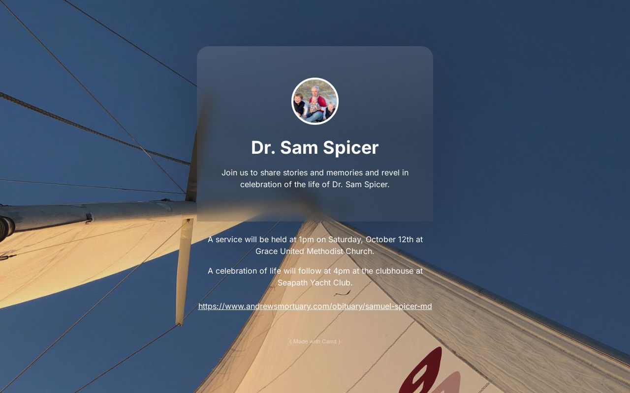 Dr. Sam Spicer